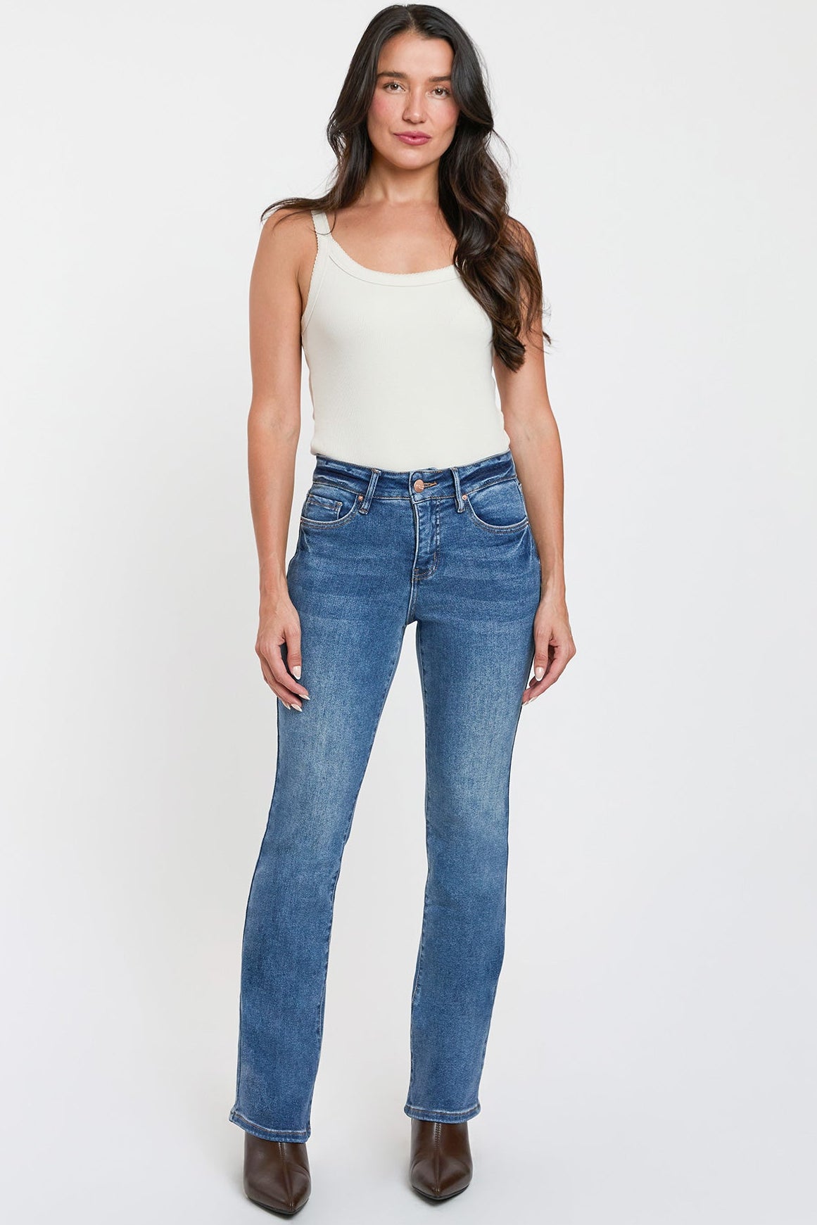 Women's Premium Stretch Bootcut Jeans from ROYALTY – YMI JEANS