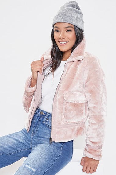Women's Winter Faux Fur Jacket from YMI JUNIOR – YMI JEANS